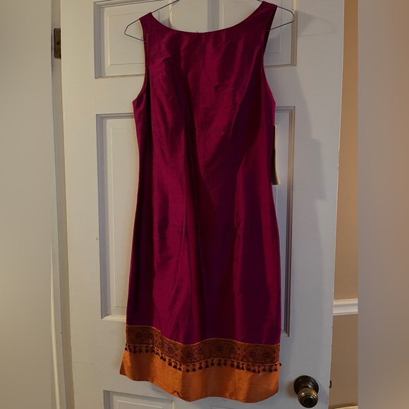 Dresses | New Raspberry And Orange Color Dress | Poshmark